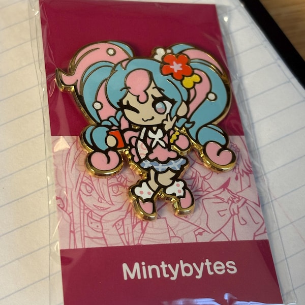 Trainer Miku Enamel Pins - Etsy