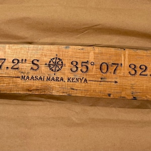 Custom Barrel Stave, Barrel Stave With Last Name, Personalized Stave ...