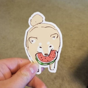 Muk: Take Out the Trash 3x3 Vinyl Sticker | Etsy