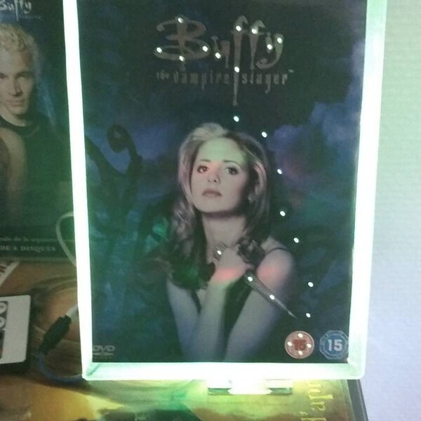 Upcycled DVD Case-lamp-desk Lamp-night Light-avatar-sci Fi Decor ...