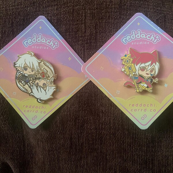 Trig Stampede Enamel Pins | Vash the Stampede, Nicholas Wolfwood ...