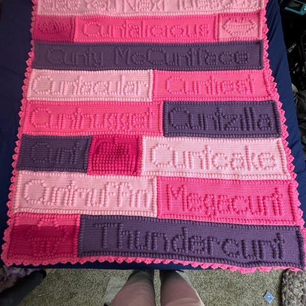 Crochet Pattern//cuntalicious//bobble Stitch//graph and Written ...