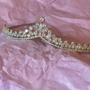 Handmade Beautiful Bridal Party Tiara, Earrings, Necklace and Bracelet ...