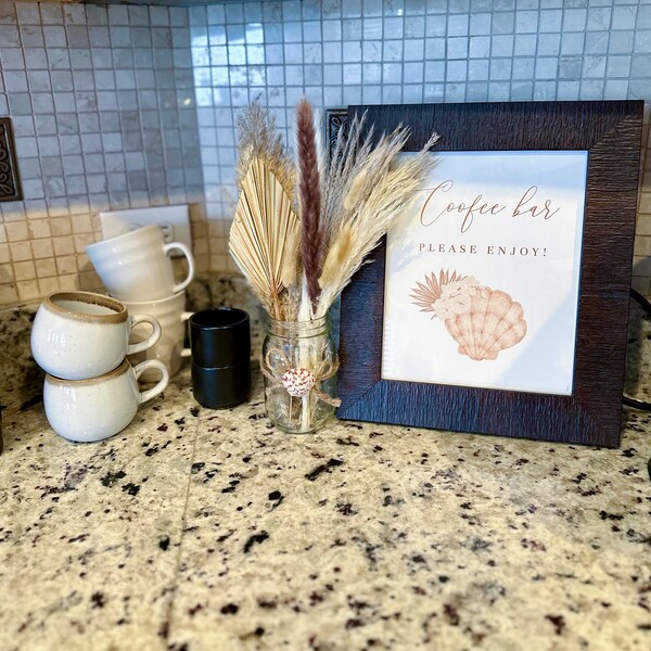 Fully Editable Boho Mermaid Party 8x10" Custom Sign Template, Bohemian ...