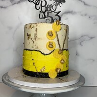 ANY AGE Topper, Queen Bee Cake Topper, Birthday Glitter Cake Topper ...