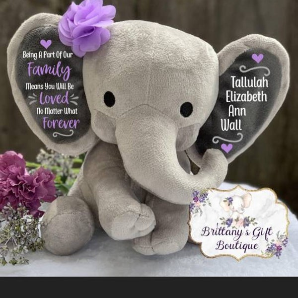 Adoption Gift, Girl Adoption Gift, Adoption Keepsake, Adoption ...