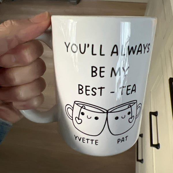 Best-tea Birthday, Custom Bestie Mug, Personalized Best Friend Coffee ...