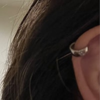 Straight Post Huggie Earrings Straight Post Hoops Small Hoop Earrings ...