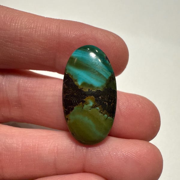 21-32mm Mexican Peanut Obsidian Flat Back Cabochon - Teardrop Oval ...