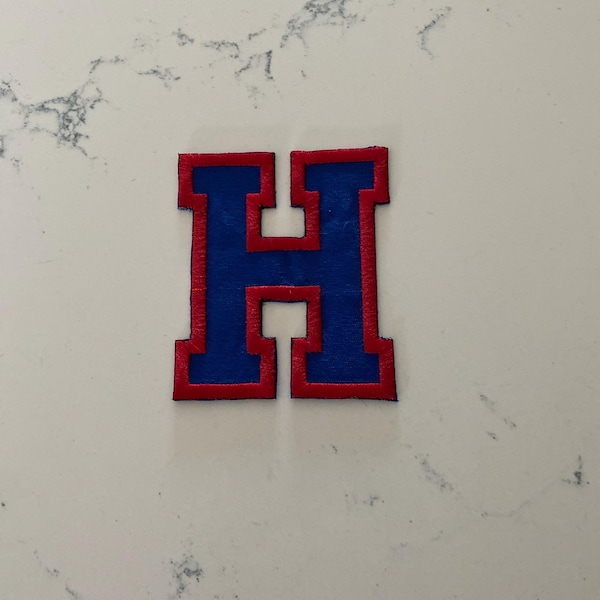 Letters A to Z College Varsity Letterman Embroidered Applique Iron on ...