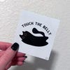 Cat Mustache No Bueno Funny Sticker - Etsy