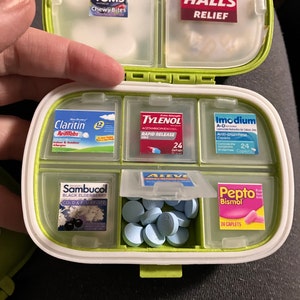 Customizable Compact Pocket Pharmacy - Etsy
