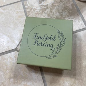 14k Solid Gold Dangle Star Belly Button Ring Sparkling Dangle Navel ...