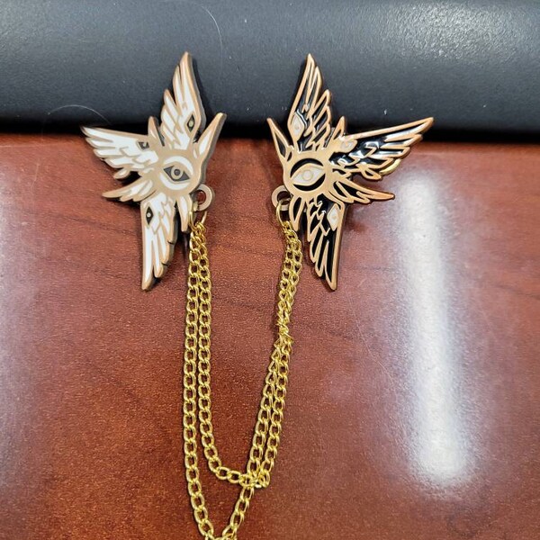 GOLD Angelus Antiqua - Pin Set - Etsy