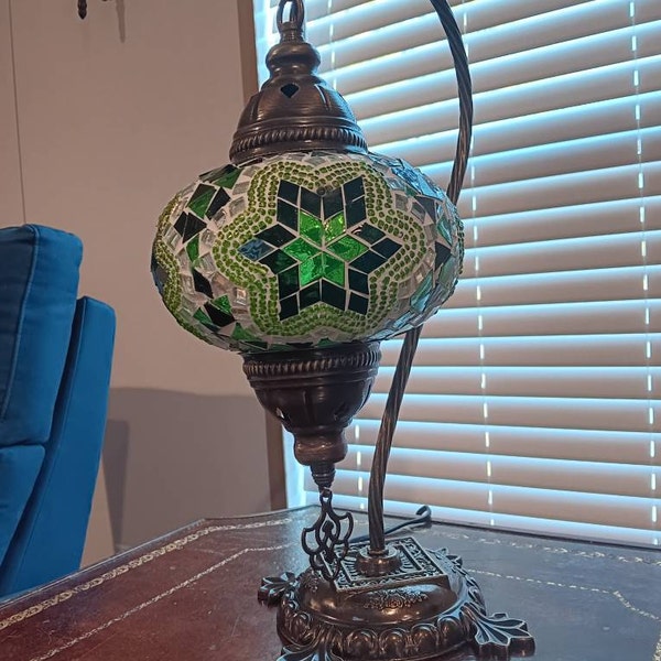 10 Variation Turkish Lamp Mosaic Table Lamp Turkish Moroccan Lamp ...