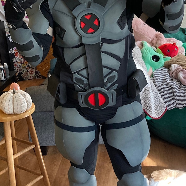 Deadpool Xforce Foam Armor TEMPLATES - Etsy