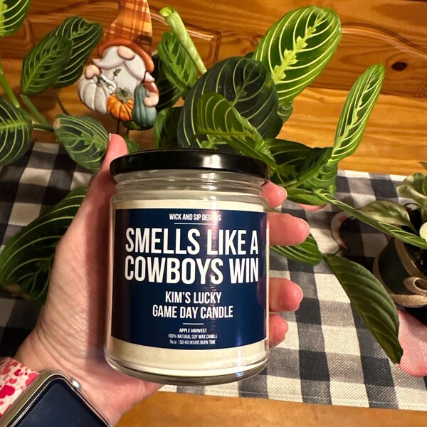 Smells Like A Chiefs Win | Kansas City Chiefs My Lucky Game Day Candle ...