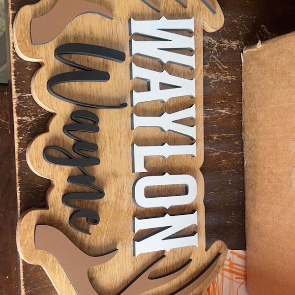 Name Sign for Nursery, Wooden Letters, Name Sign, Nursery Letters, Wall ...