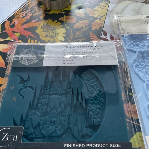 Enchanted Castle Mold 3D Mold Silicone Mold Zuri Designs Mold ...
