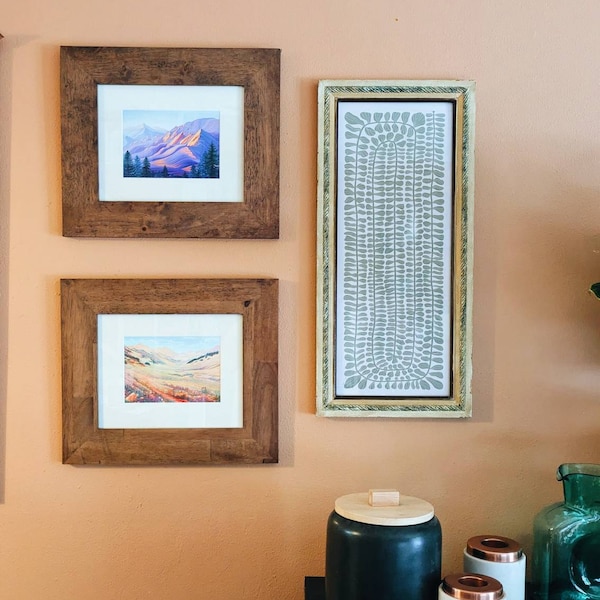 Long Narrow Art, Wide Art Print, Long Vertical, Minimalist Floral Wall ...