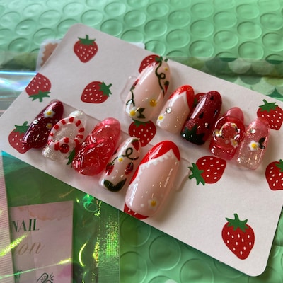 Crazy for Conchas Concha Pan Dulce Press on Nails Luxury Nails Handmade ...