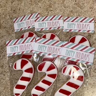 CUSTOMIZABLE Elf Kisses Bag Topper Printable, Personalized Elf ...