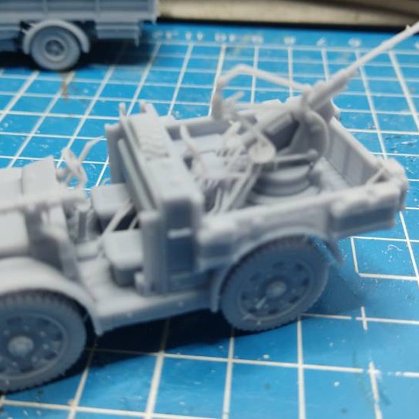 WWII ITALIAN - Breda 51 52 Coloniale Dovunque - 1/100 15mm 1/87 Ho 1/72 ...