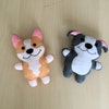 Puppy Dog Felt Toy PDF Sewing E Pattern COMBO Beagle Pug Corgi Bulldog ...