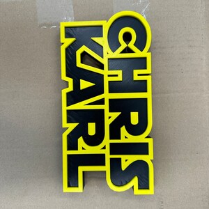 Custom Star Wars Style Name Plate Personalised Desk Sign Boy - Etsy ...