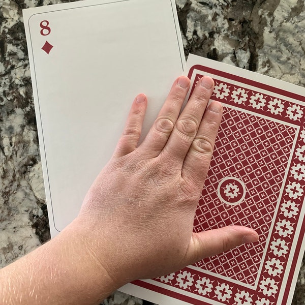 Playing Cards Blank Middle - Digital File - Customize It Yourself With ...