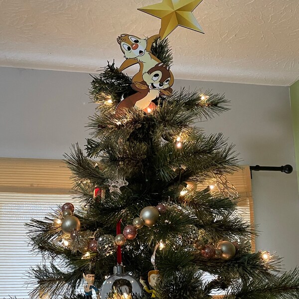 Chip N Dale Balancing Act Ornament / Tree Topper - Etsy
