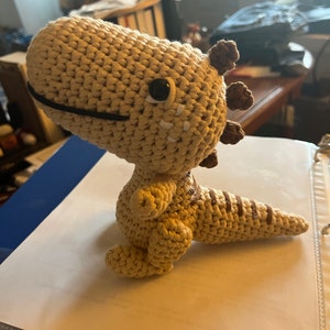 PATTERN: Viktor the Velociraptor Crochet Raptor Pattern Amigurumi ...