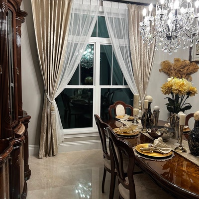 Iselect Home Decor Seigfried 1 Dia. Double Curtain Rod - Etsy