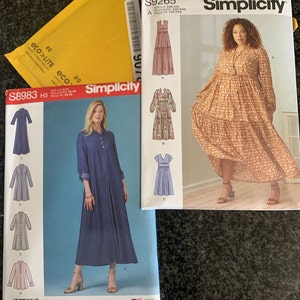 Mccalls M7969 Sewing Pattern for Misses Loose Fitting Pullover Dress ...
