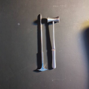 Lobotomy Orbitoclast & Hammer Surgical Medical Tools Shadowbox With ...