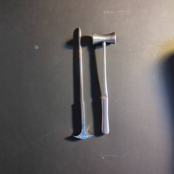 Authentic Lobotomy Orbitoclast & Hammer Surgical Medical Tools - Etsy