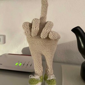 A Novelty Crochet Hand PDF Pattern With Moveable Fingers - Etsy