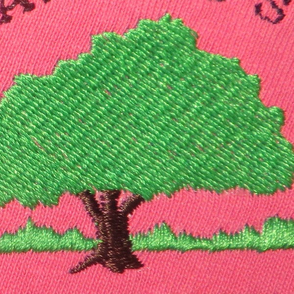 Oak Tree Machine Embroidery Design - Etsy