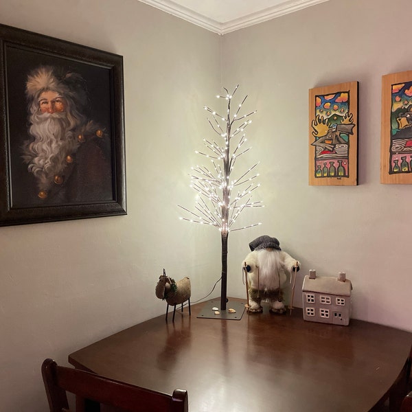 Father Christmas (woodland Santa) by Susan Comish 18x22 Santa Claus ...