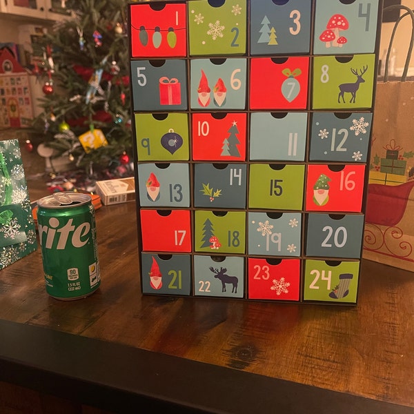 Festive Cardboard Gnome Elf Woodland Holiday Season Fill-your-own DIY ...