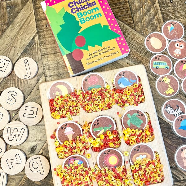 Chicka Chicka Boom Boom Preschool Pack - Etsy