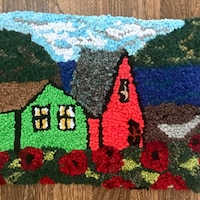 Solid Hardwood Cheticamp Rug Hooking Frame - Etsy Canada