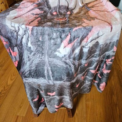 Wendigo Tote Bag Cryptid Ukiyo-e Bag Native American Folklore Themed ...