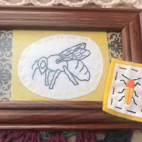 Trilobite Embroidered Hoop Art - Etsy
