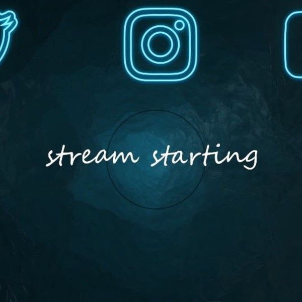 Animated Black Blob Slime Lava Lamp Effect, Webcam Frame for Streaming ...