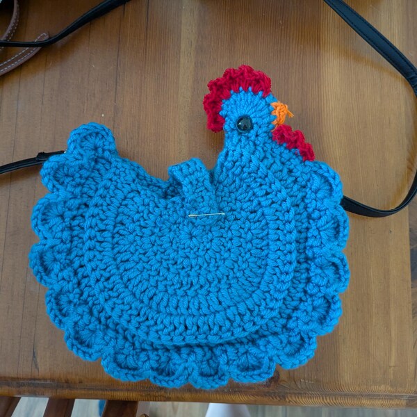 Crochet Chicken Bag Pattern Only U.S Terms - Etsy