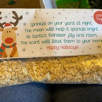 Magic Reindeer Food Christmas Treat Bag Topper Printable INSTANT ...