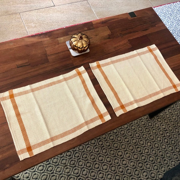 Handwoven Table Runner, Cotton Tablerunner, 11.5 X 55.5 Woven Runner ...