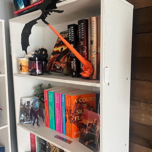Fire Breathing Dragon Book Nook With Book Mount, Perfect Gift or ...