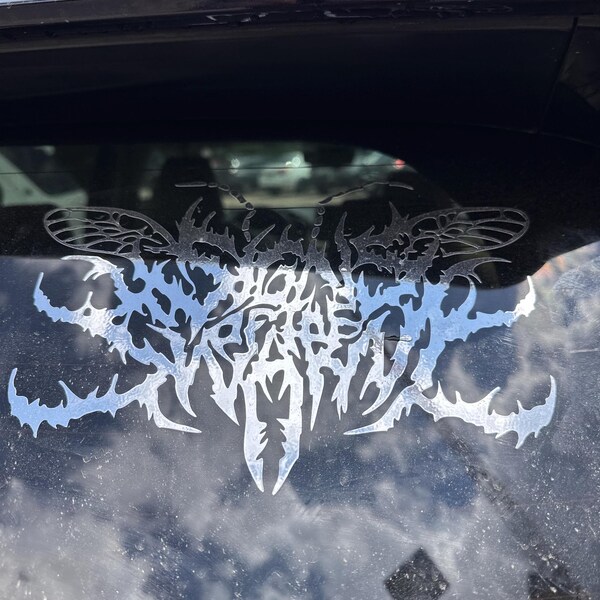 Misfits OUTLINE No Word Decal Sticker Car Mirror Laptop Punk Window ...